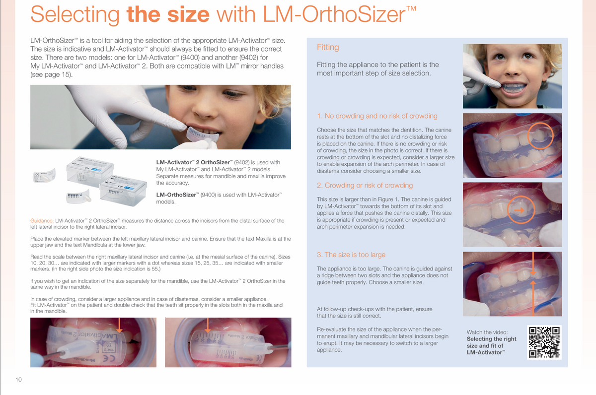 LM-Activator™ Ortho Sizer – Salish Medical & Dental Supply